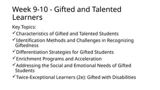 Orientation-101 Education of exceptional pptx | PPT