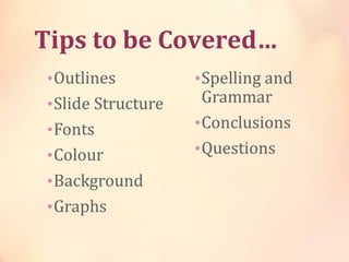 Basic Guidelines For PowerPoint Presentation | PPT