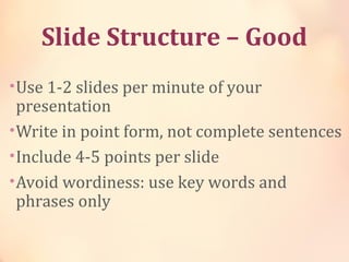 Basic Guidelines For PowerPoint Presentation | PPT