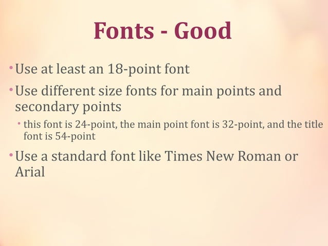 Basic Guidelines For PowerPoint Presentation | PPT | Desktop Publishing | Computer Software and ...