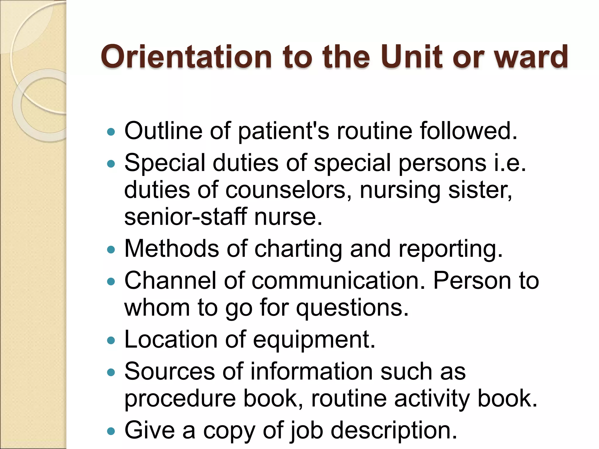 Orientation Programme | PPT