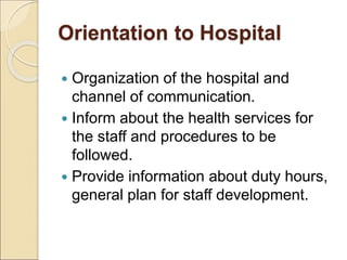 Orientation Programme | PPT