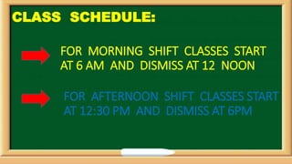 ORIENTATION OF SENIOR HIGH SCHOOL STUDENTS | PPTX