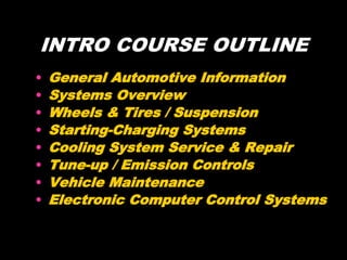 Orientation to Auto Know Unoversity Welcome New Techs | PPT
