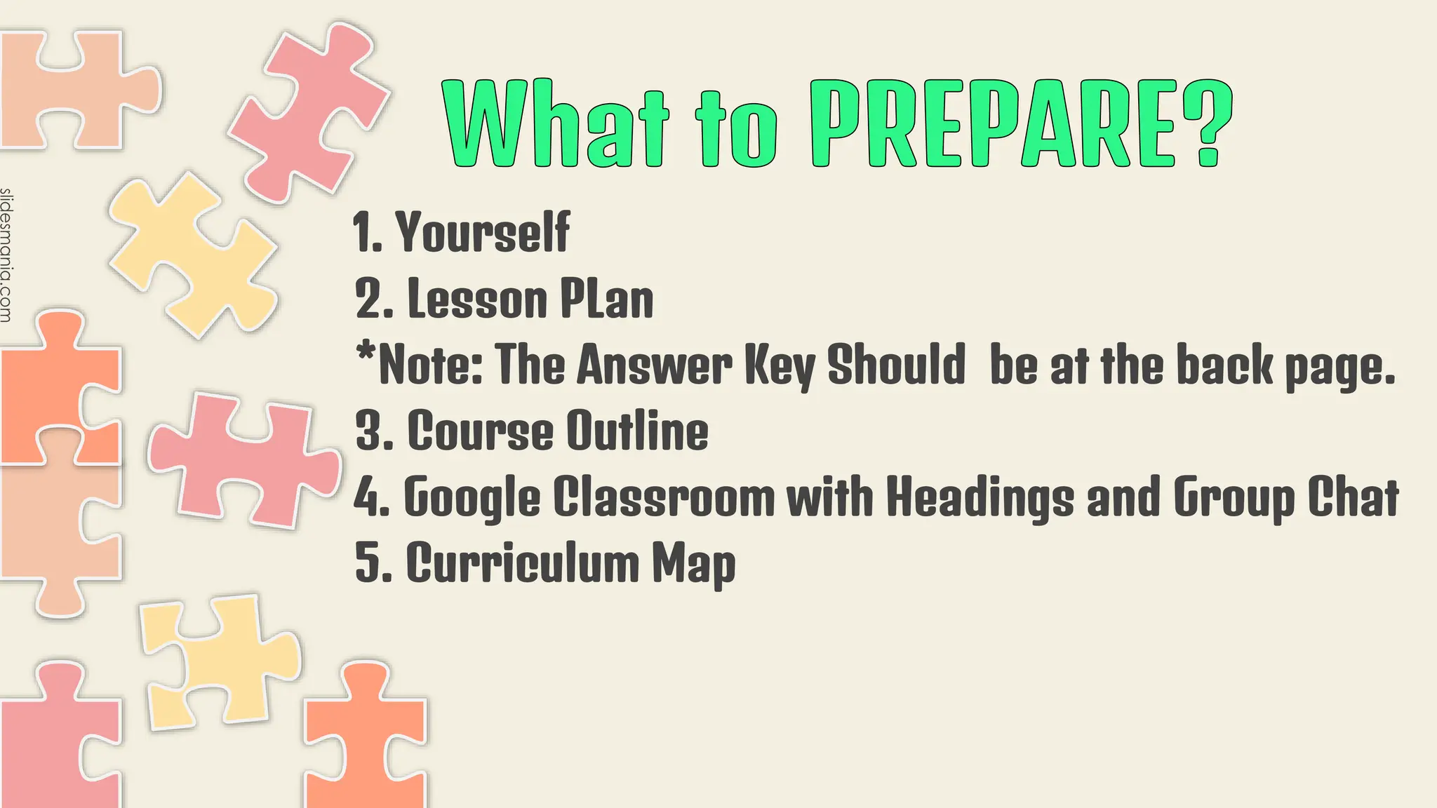 SAMPLE CLASS ORIENTATION FOR STUDENTS AND TEACHERS | PPTX