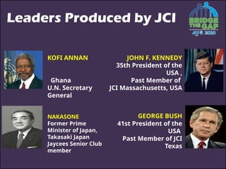 orientation on jci junior chamber intern | PPTX