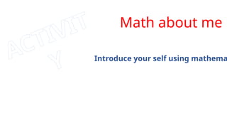 Orientation class welcome mathematics.pptx