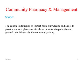 orientation - Community pharmacy & Management.pptx