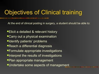 Orientation to Surgery - Department before entering Clinical postings ...