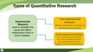Orientation-PR2 (Types of Quantitative Research) | PPTX