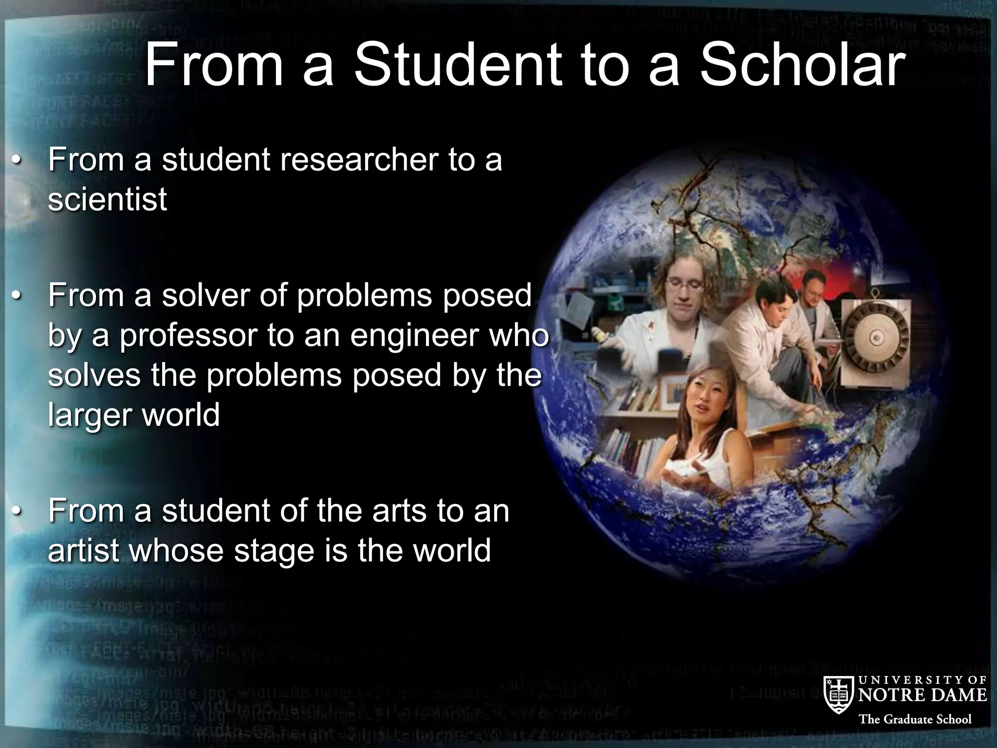 Graduate Student Orientation 2011: Graduate School | PPT