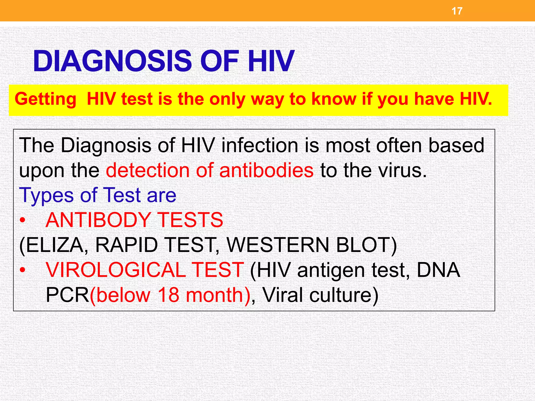 Orientation about HIV, AIDS and STIs | PPTX