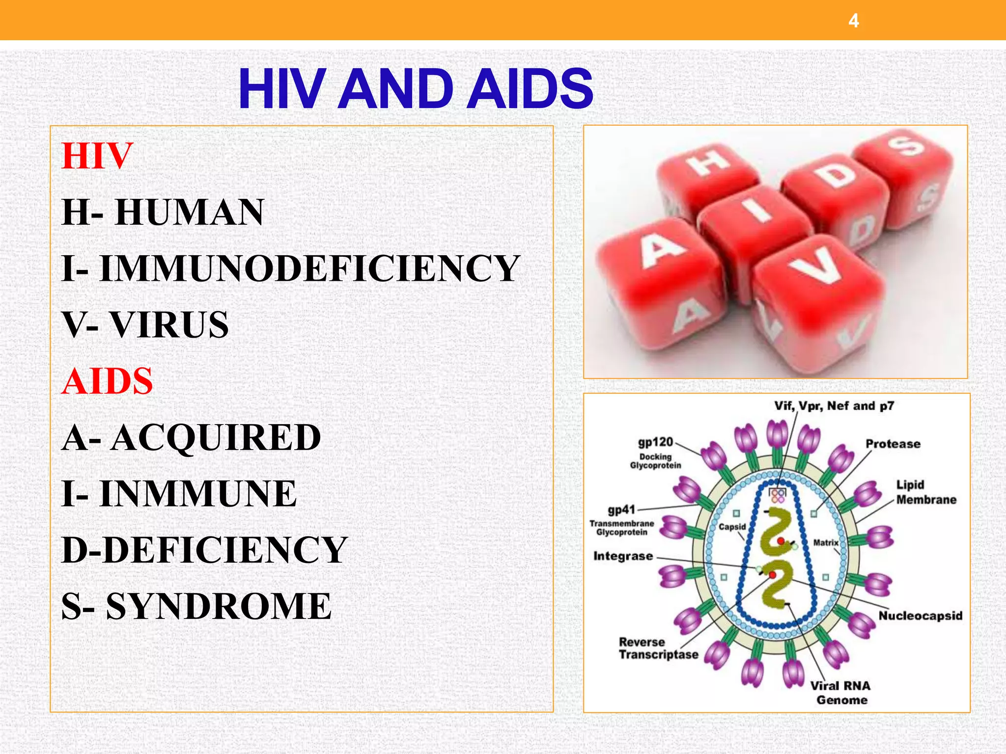 Orientation about HIV, AIDS and STIs | PPTX
