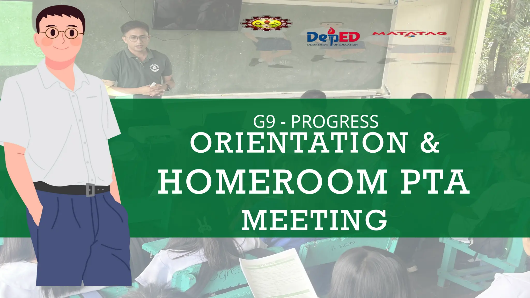 GRADE 9 ORIENTATION AND FIRST HOMEROOM PTA s2 | PPTX