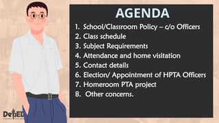 GRADE 9 ORIENTATION AND FIRST HOMEROOM PTA s2 | PPTX