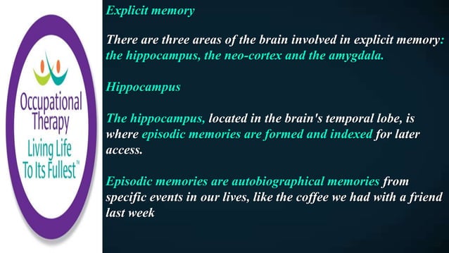 Occupational Therapy Orientation and Memory | PPTX