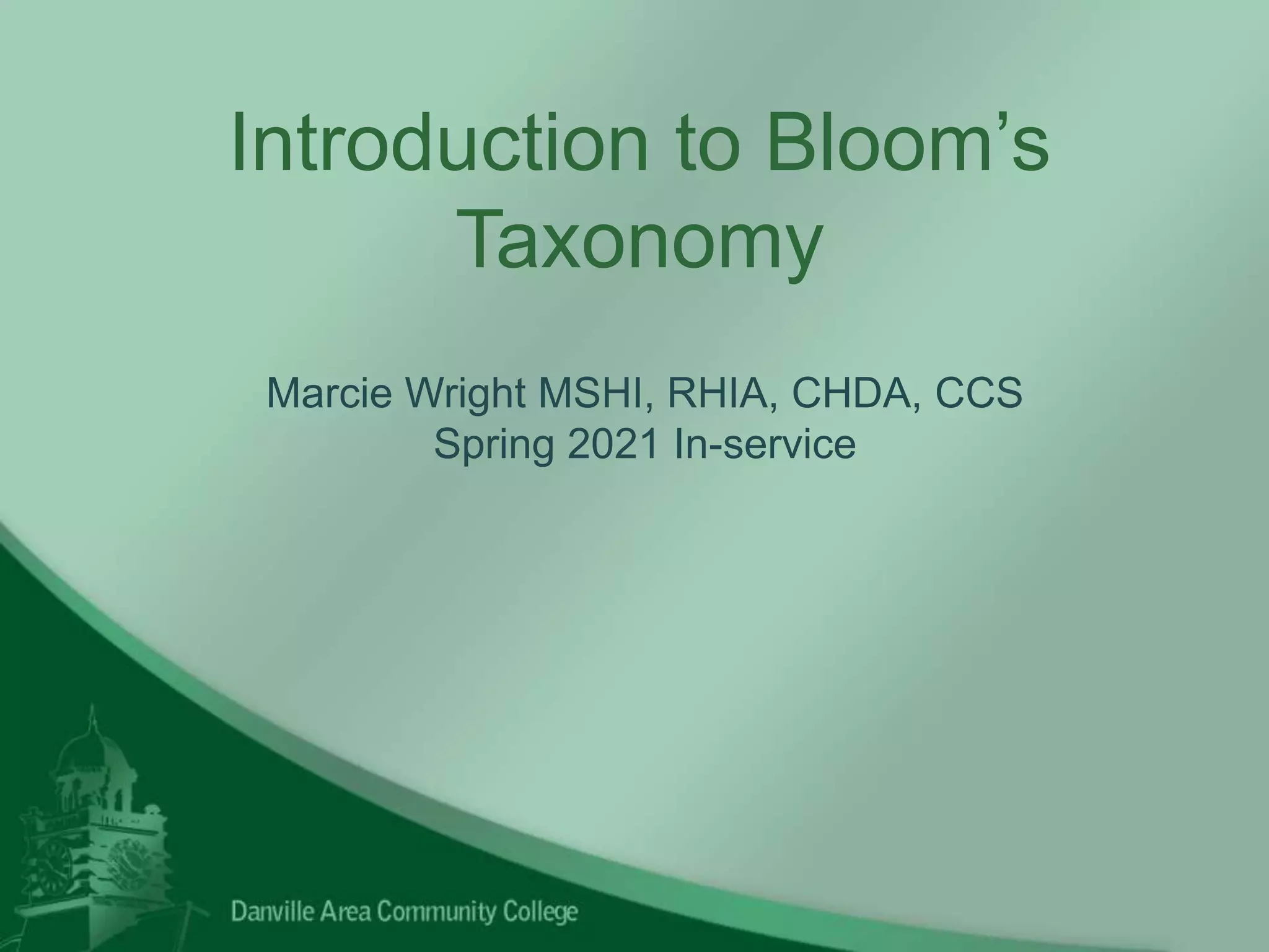 ORIENTATION BLOOM.ppt