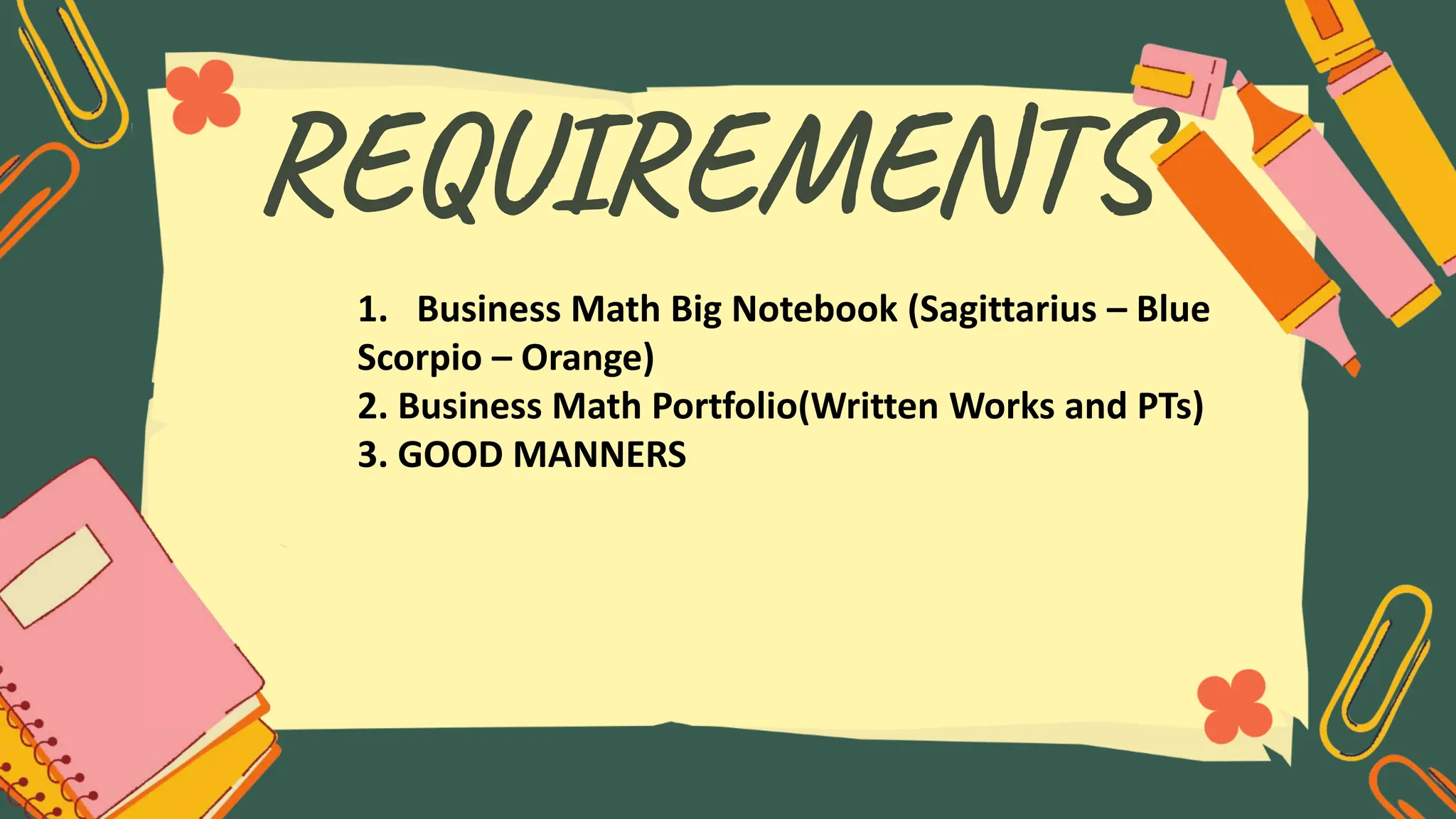 SUBJECT ORIENTATION FOR SHS STUDENTS GAS | PPTX