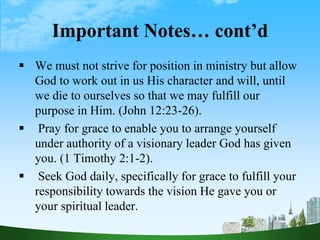 Visionary Life | PPT