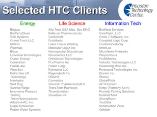 Houston Technology Center Orientation | PPT