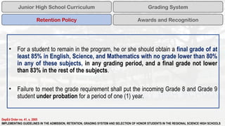ORIENTATION (CURRICULUM, GRADING SYSTEM, AND AWARDS POLICY) (1).pptx