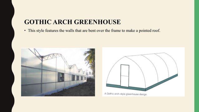 Orientation, design and principles of polyhouse | PPTX | Gardening ...