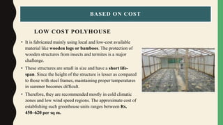 Orientation, design and principles of polyhouse | PPTX