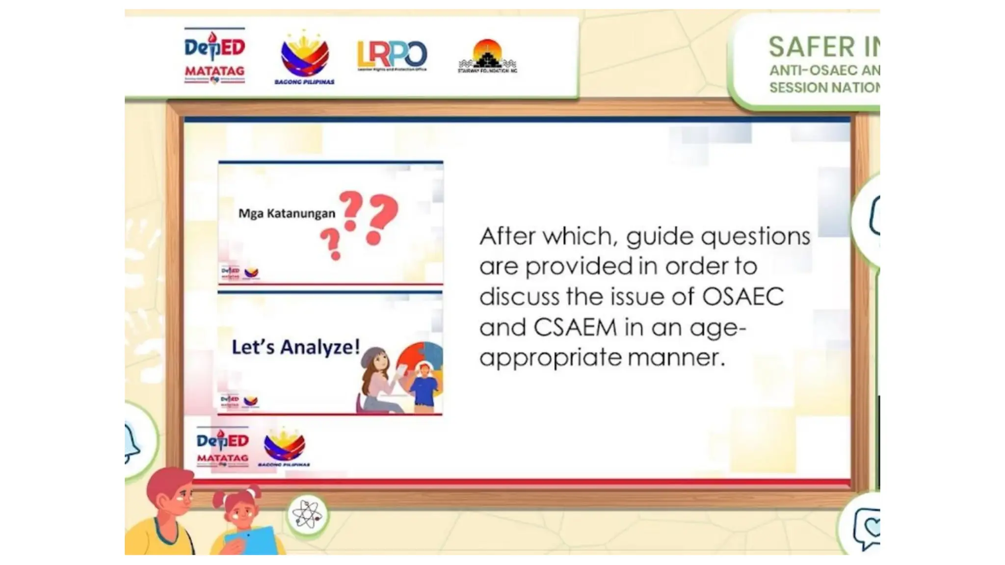 Orientation for CSAEM and OSAEC presentation | PPTX