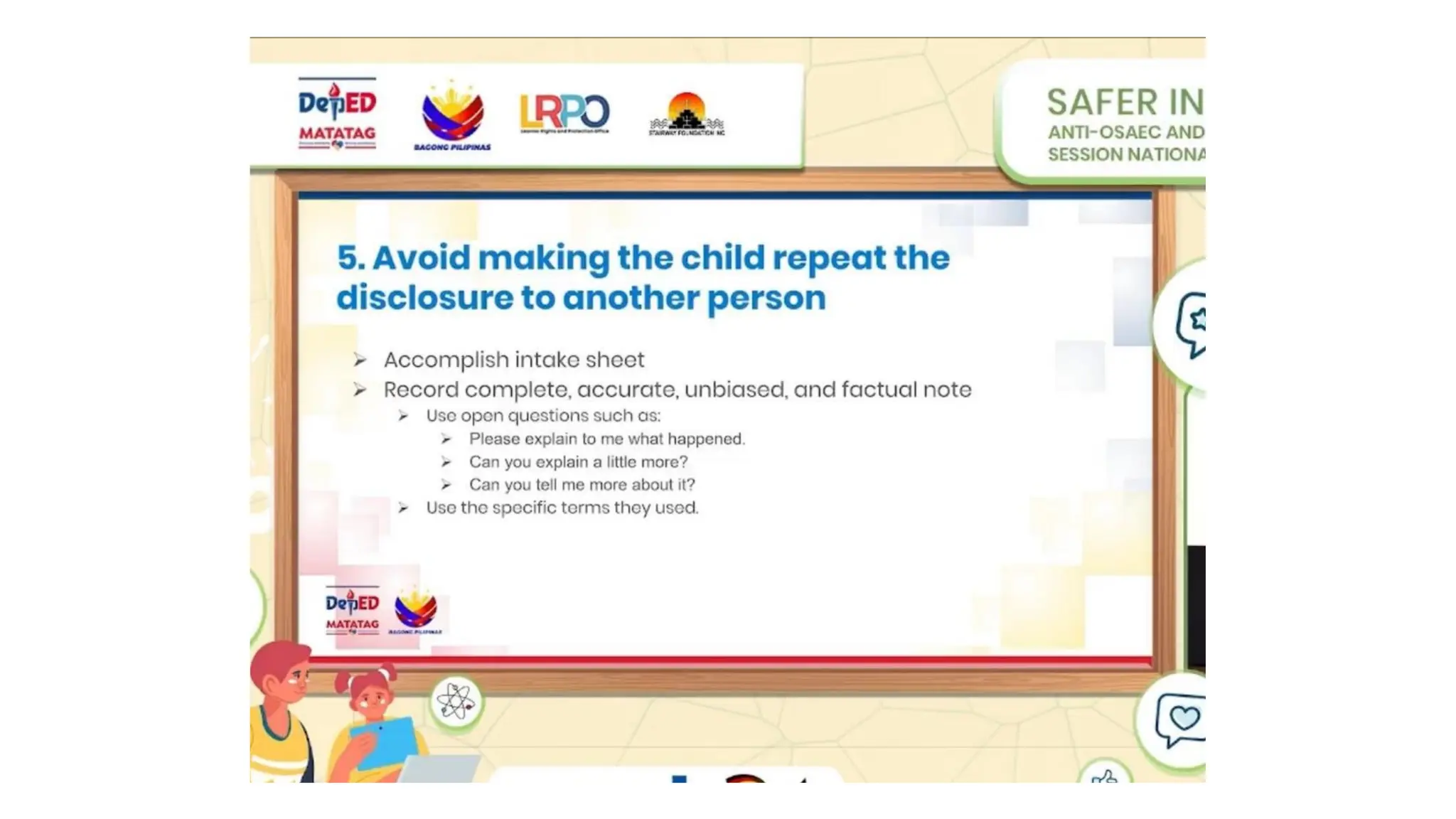 Orientation for CSAEM and OSAEC presentation | PPTX