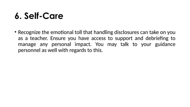 Orientation for CSAEM and OSAEC presentation | PPTX