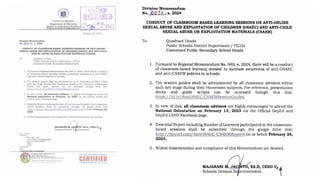 Orientation for CSAEM and OSAEC presentation | PPTX