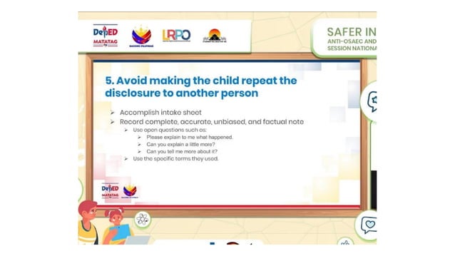 Orientation for CSAEM and OSAEC presentation | PPTX