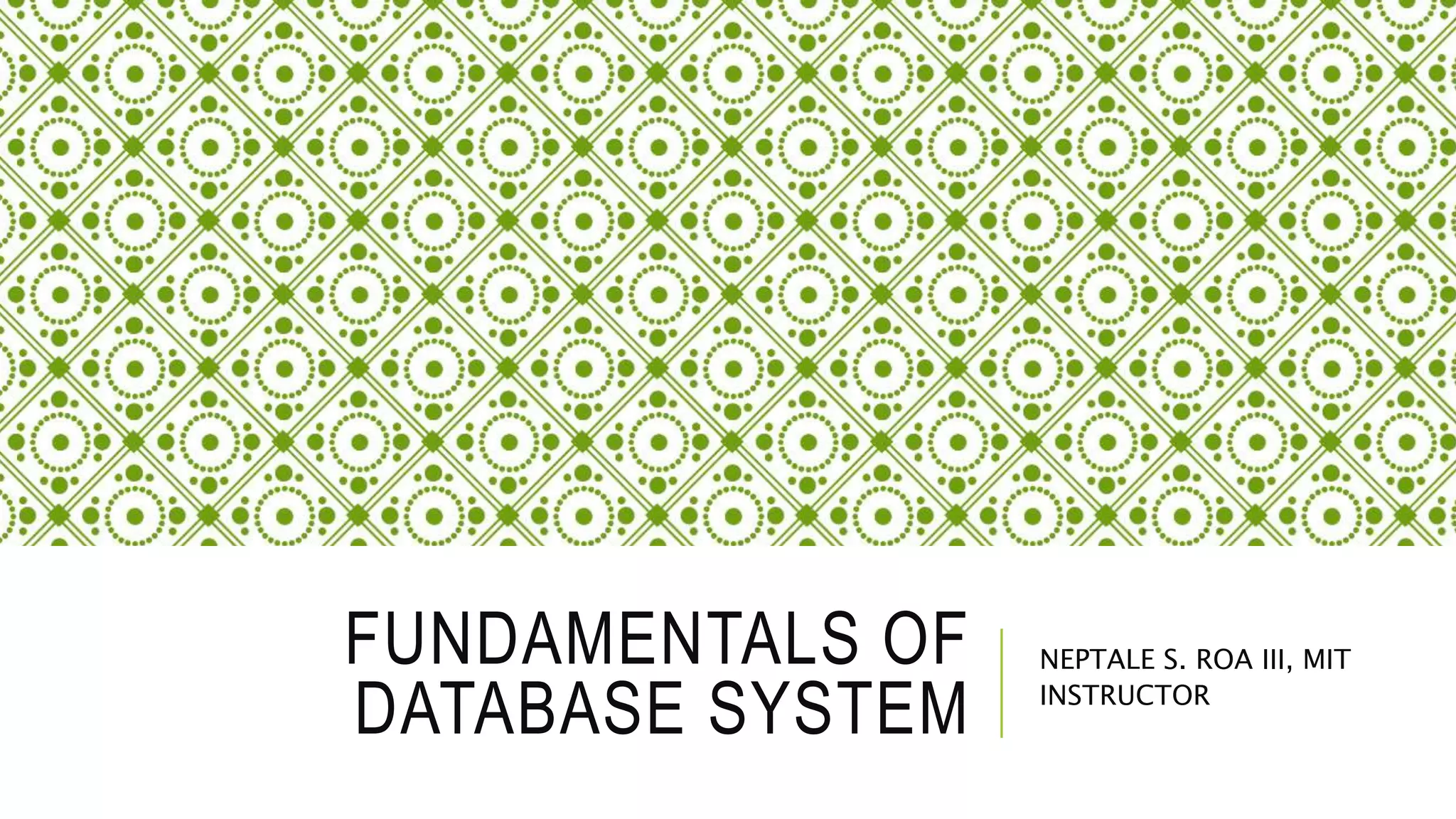 Orientation for Fundamentals of Database.pptx