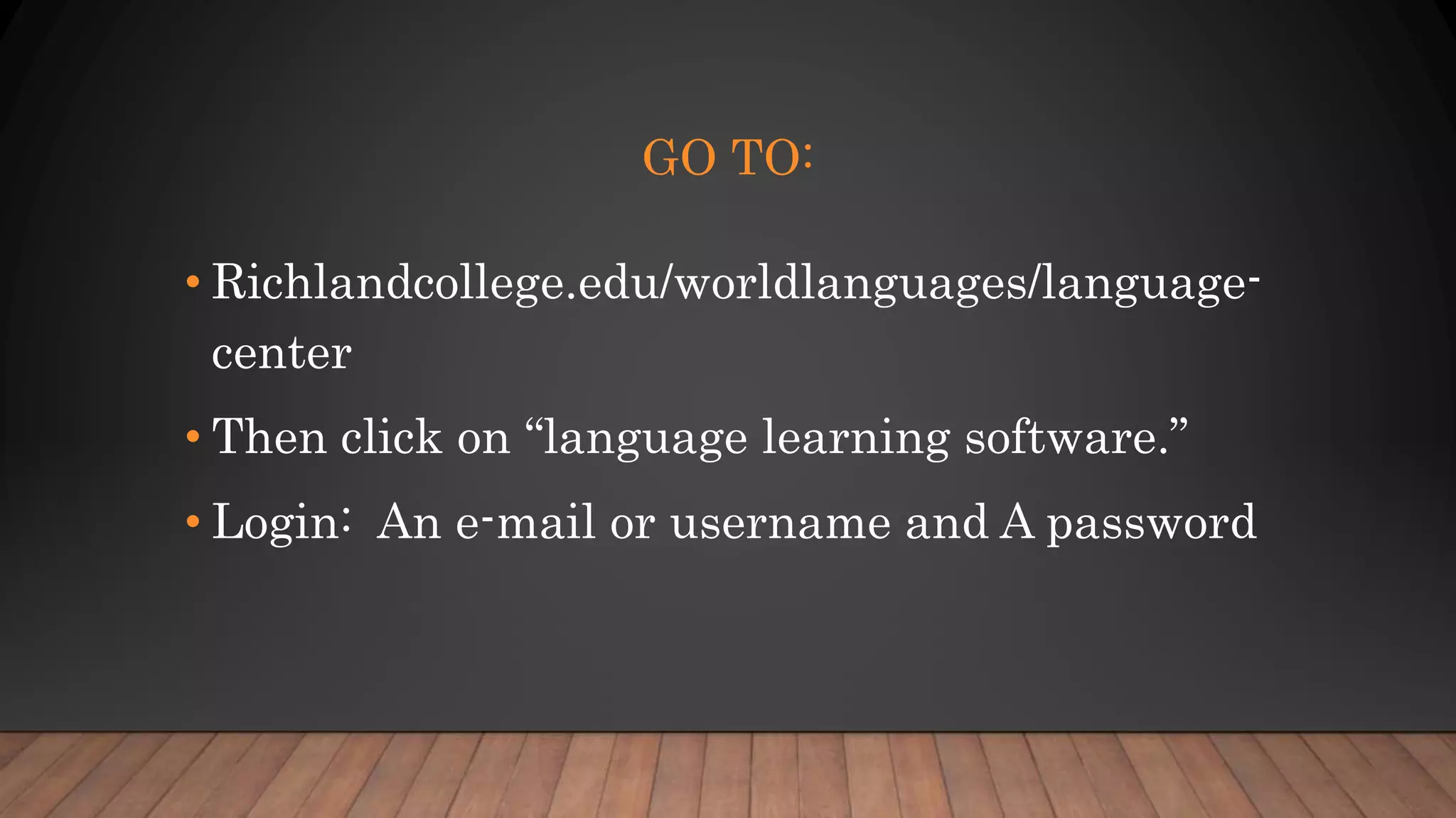 Orientation Independent Lab | PPT