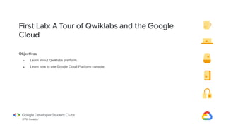 GDSC IIITM - Orientation + Intro to 30 days of Google Cloud | PPT