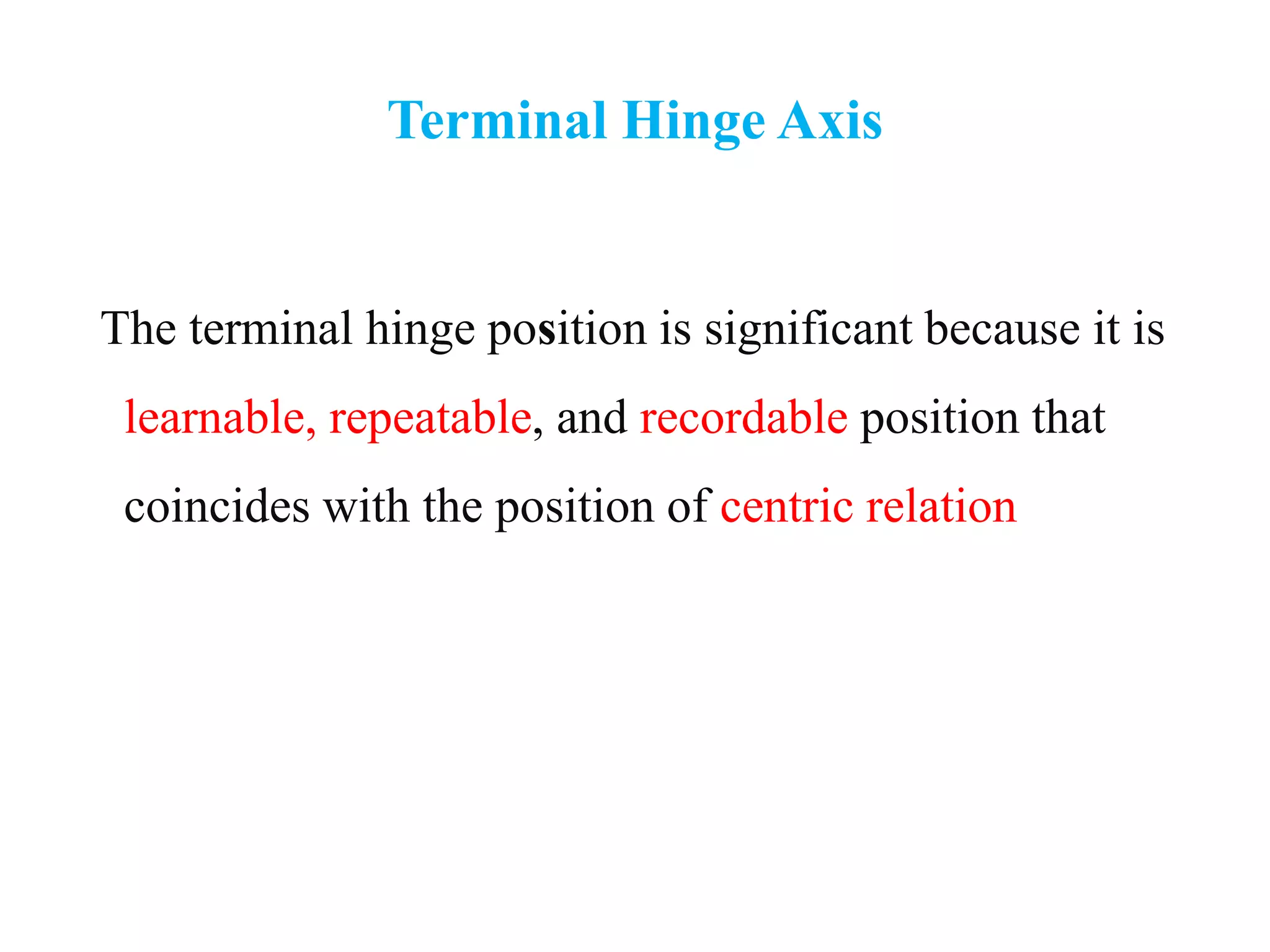 Orientation jaw relation | PPTX