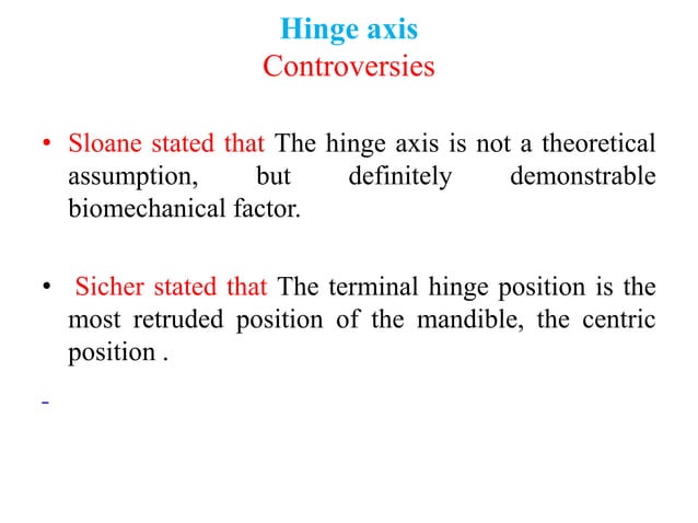 Orientation jaw relation | PPTX