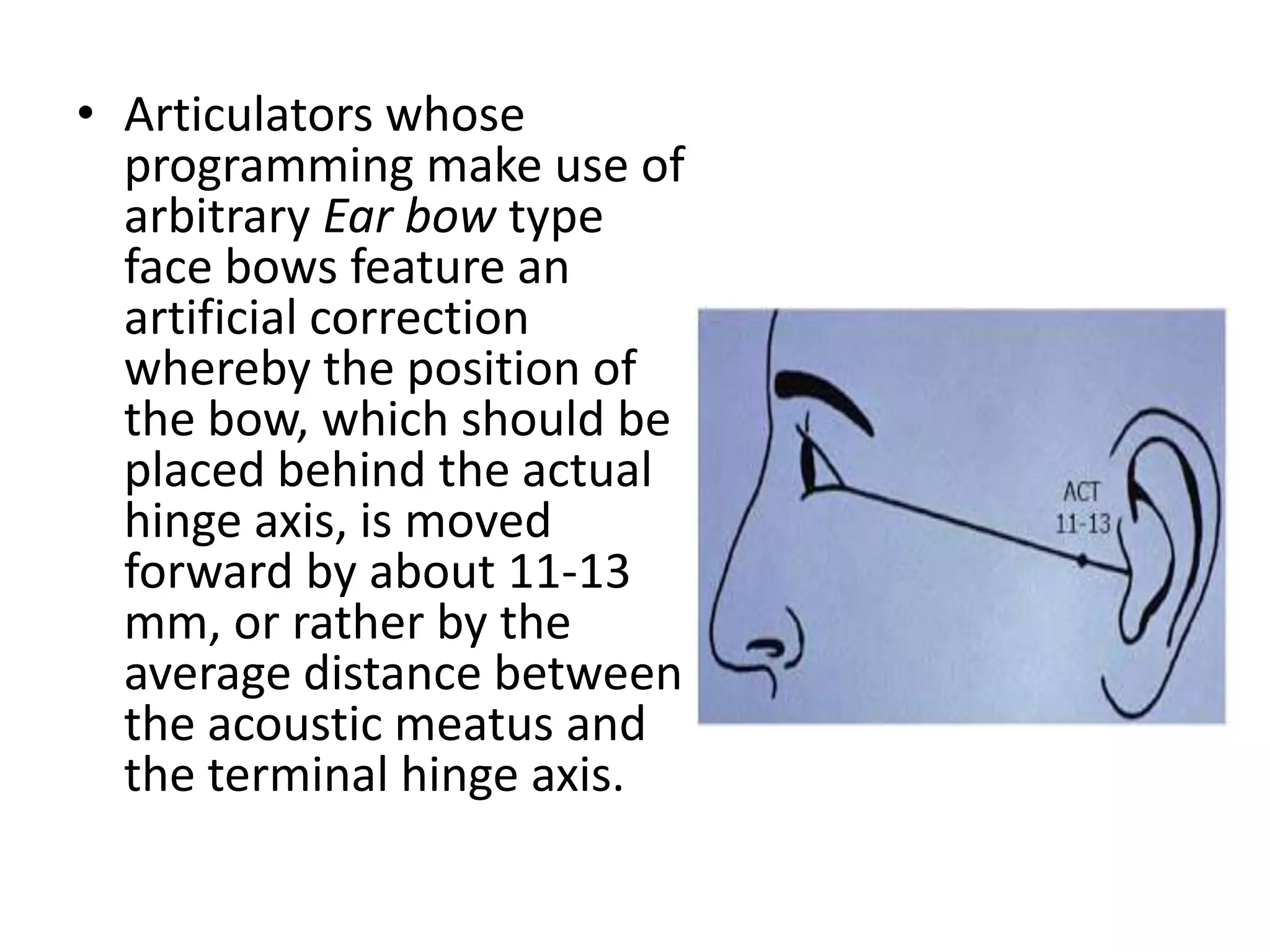 Orientation jaw relations & face bow | PPTX