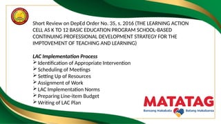 orientation LAC session RANDY presentation | PPT