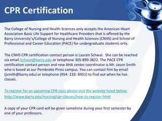 Orientation new student orientation bridge to barry | PPT