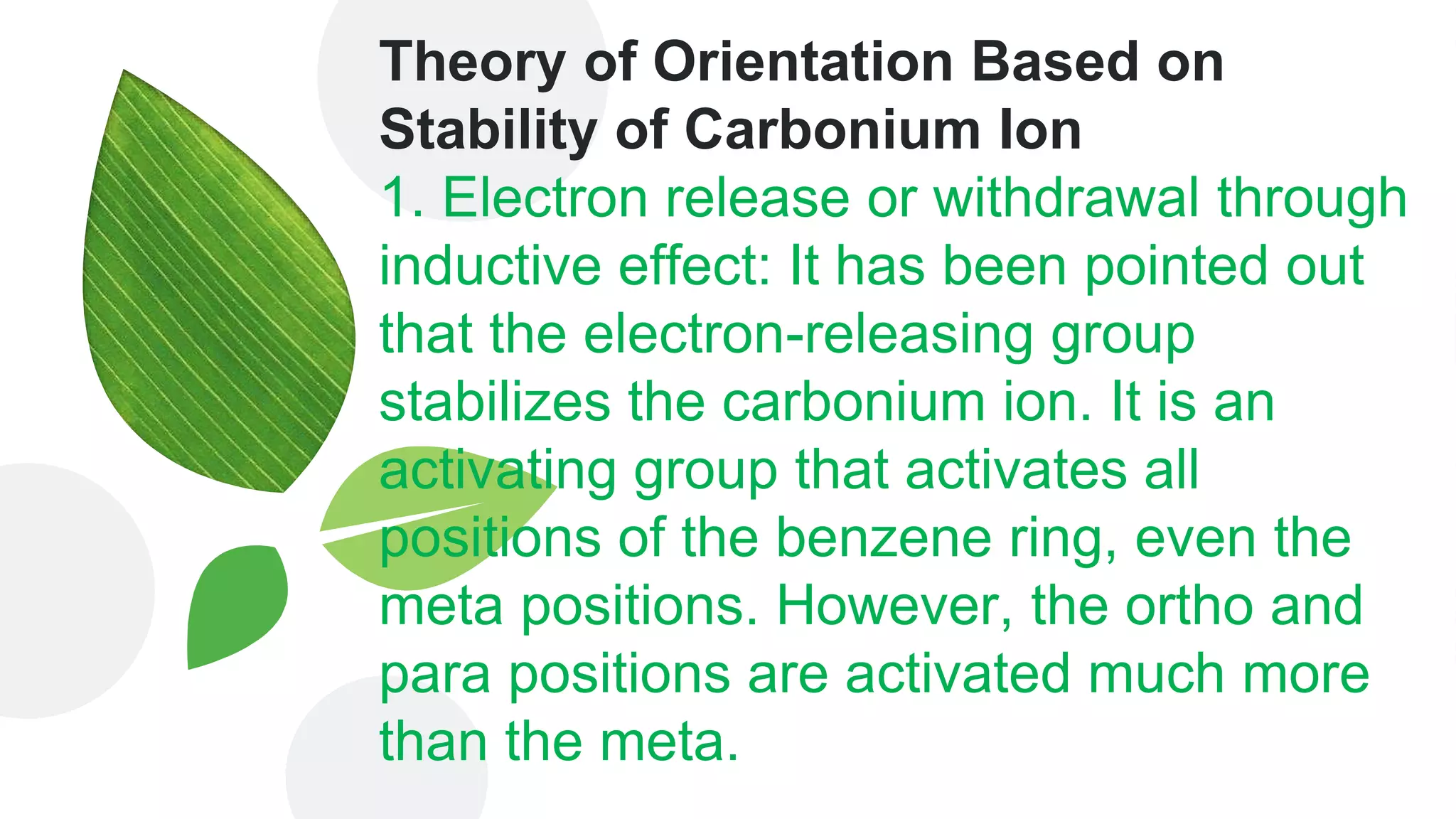 orientation of benzene .pptx