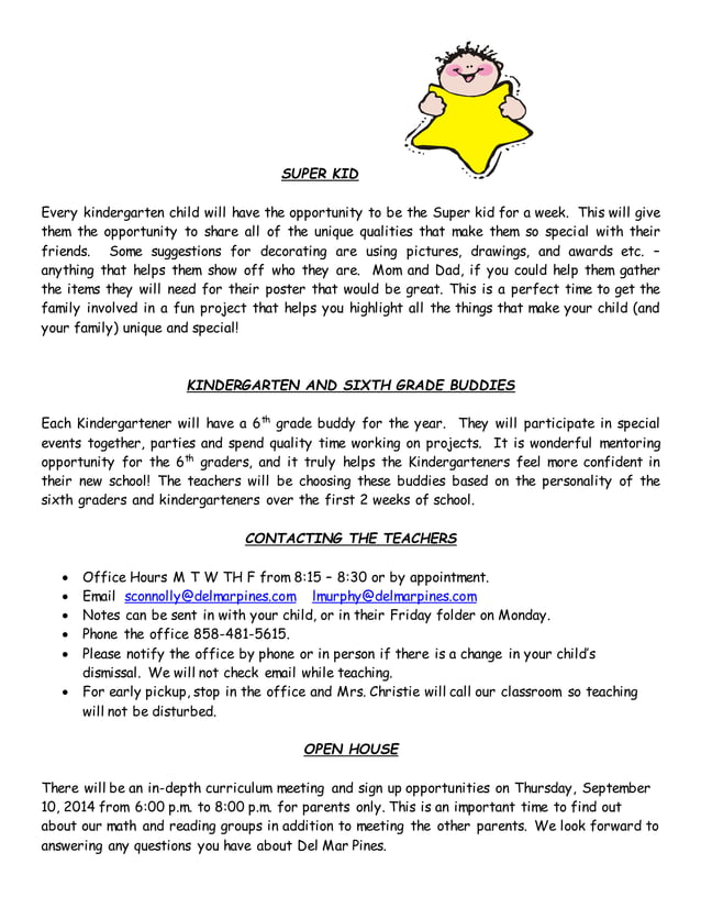 Orientation packet 2015 | PDF