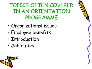 Orientation & placement | PPT