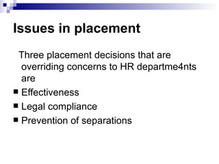 Orientation,placement and seperation | PPT