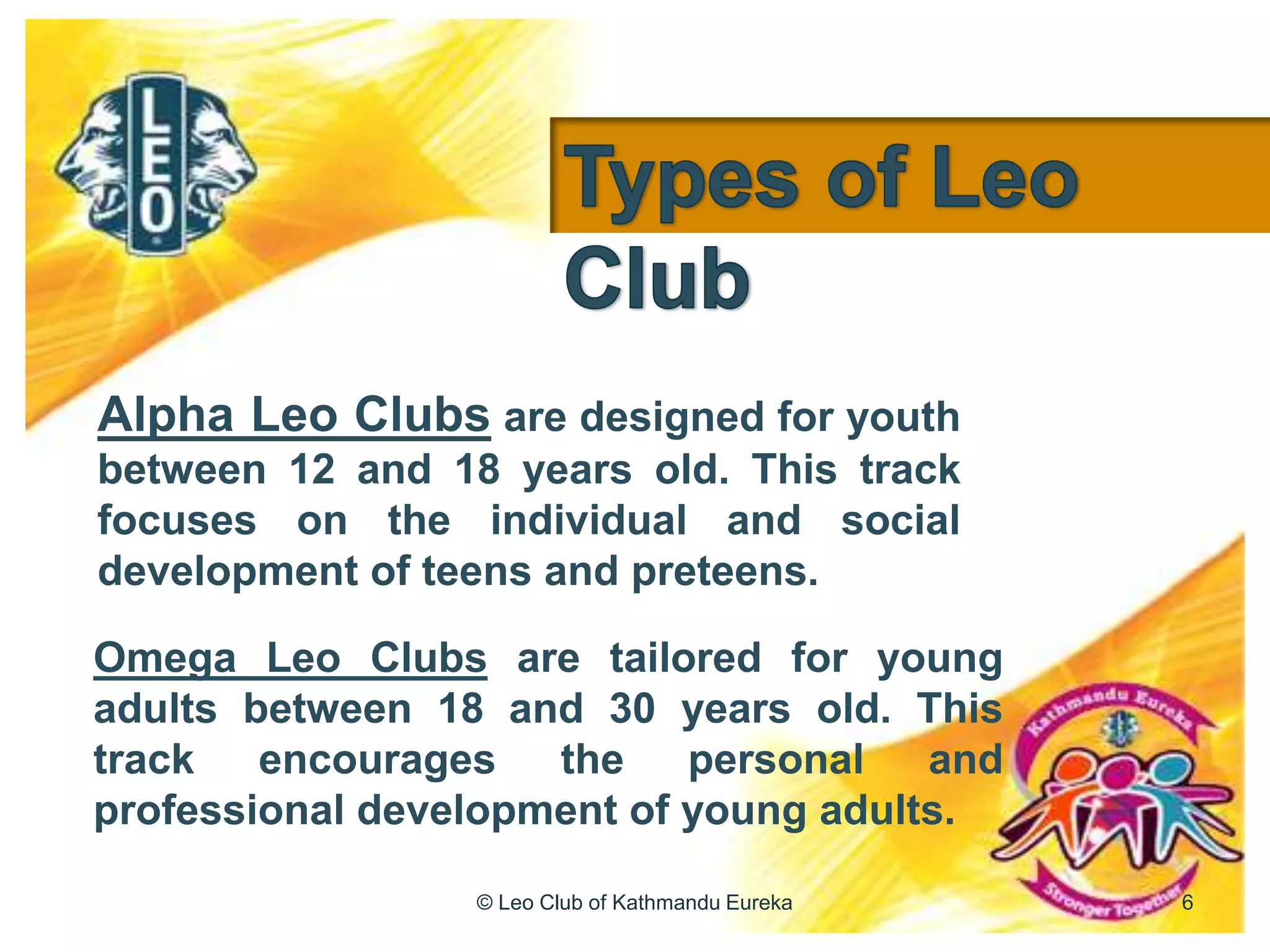 Orientation and Training Resources for Leo Clubs. | PPTX