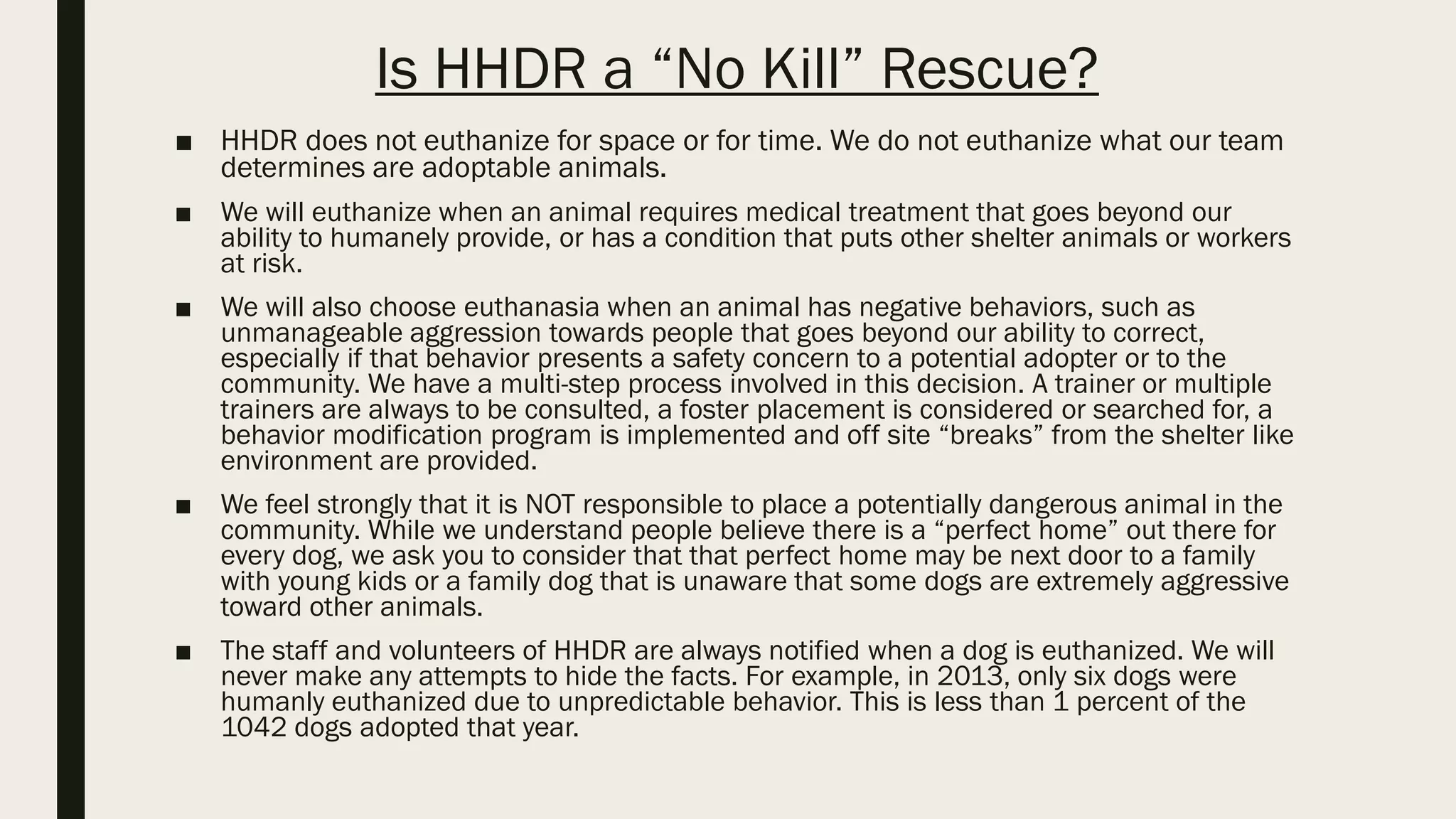 HHDR Volunteer Orientation Presentation | PPT