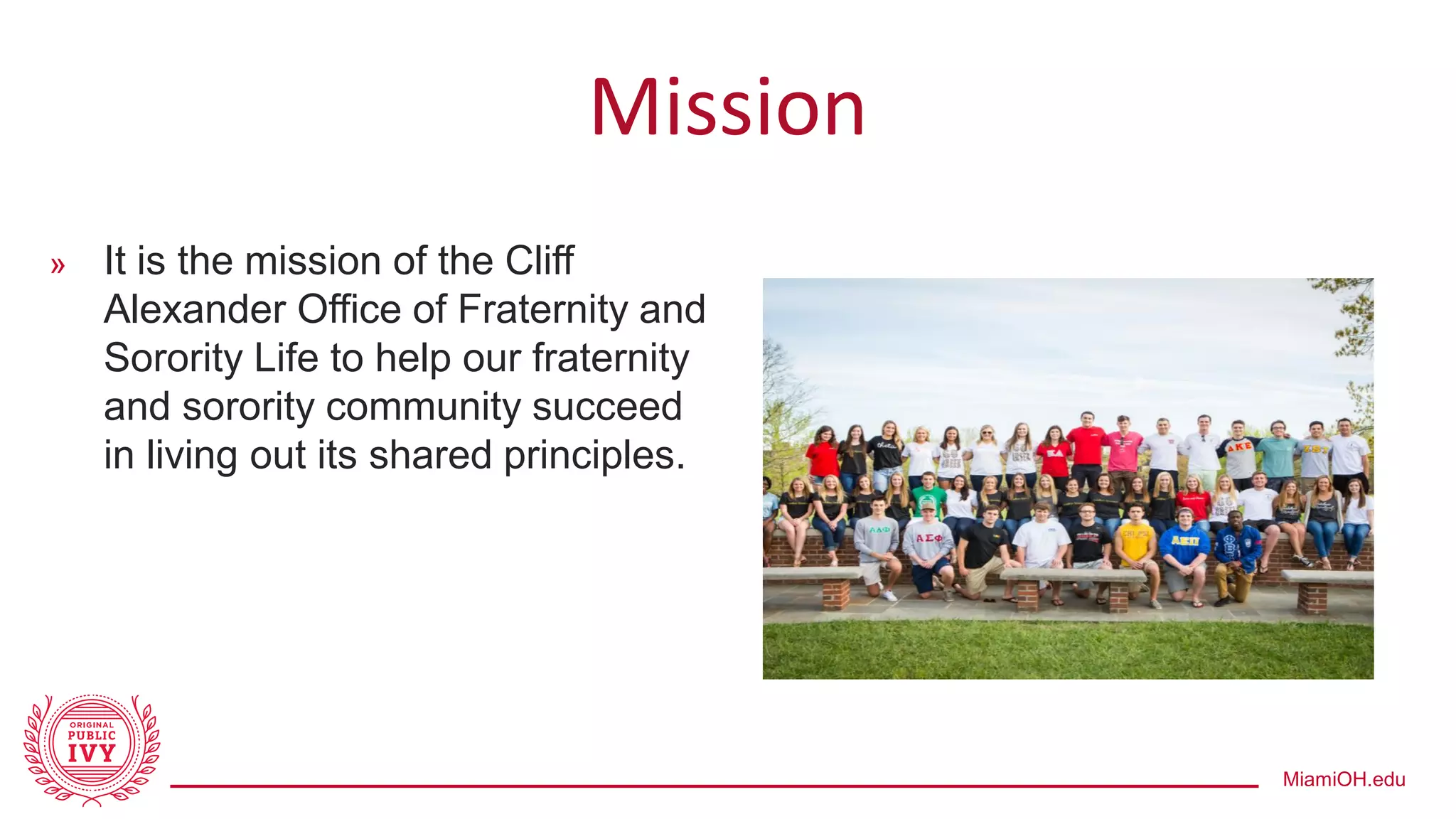 Fraternity & Sorority Life Breakout Session | PPT