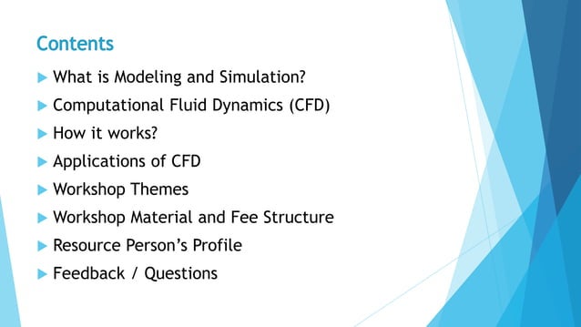 Computational Fluid Dynamics (CFD) | PPTX