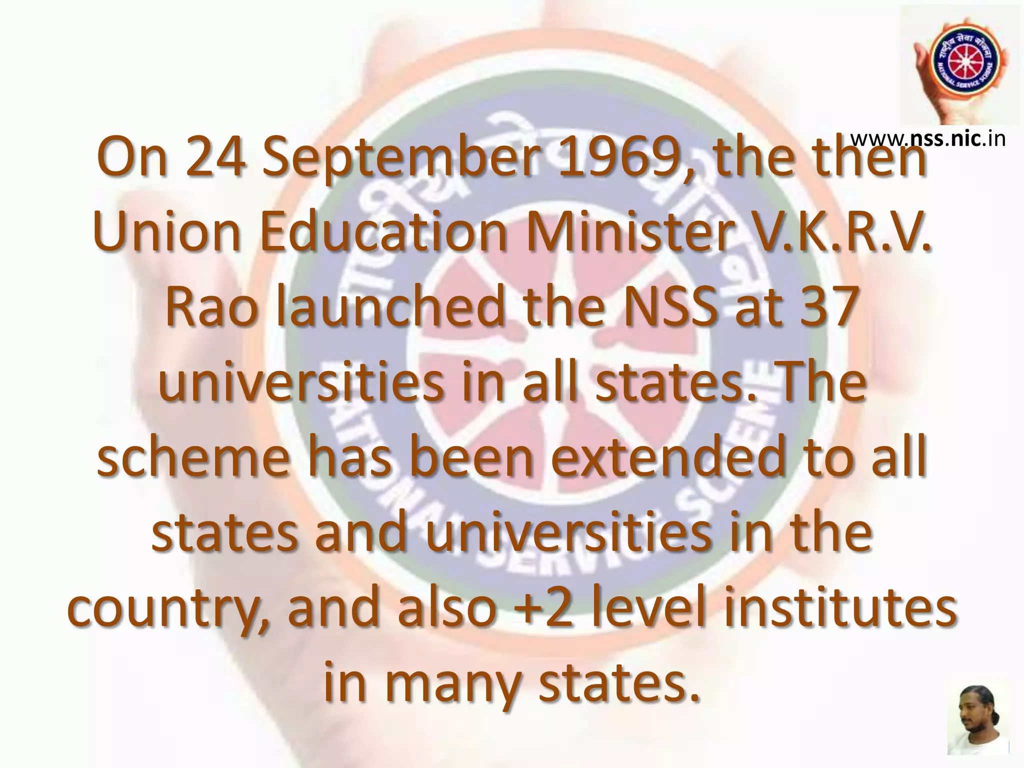 Orientation programme for National Service Scheme | PPTX