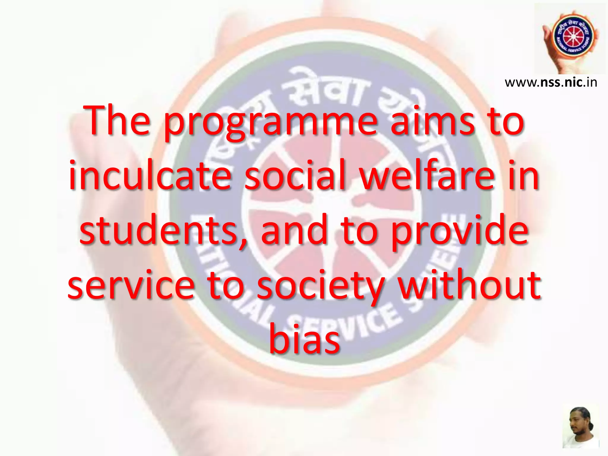 Orientation programme for National Service Scheme | PPTX